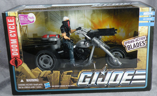 G.I. Joe: The Pursuit of COBRA - Doom Cycle w/ Storm Rider