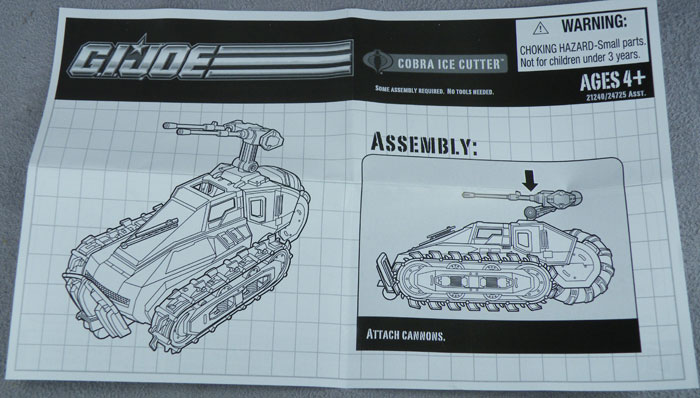 G.I. Joe: The Pursuit of COBRA - Ice Cutter w/ Snow Serpent